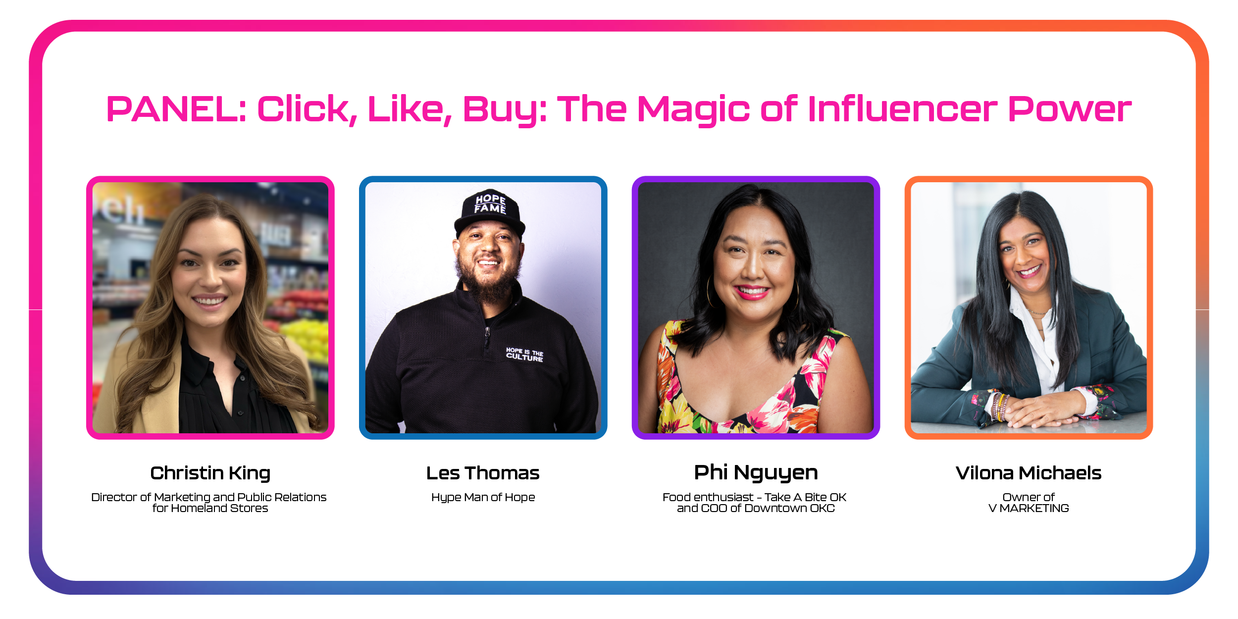 Speakers - MARCON OKC